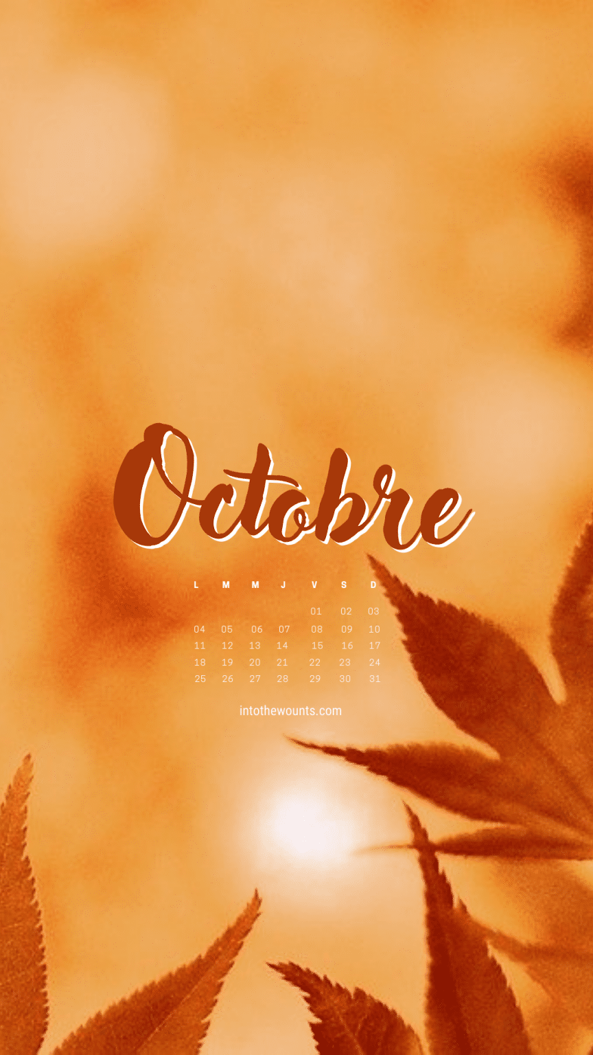 Fonds d'écran Octobre 2021 - Into The Wounts