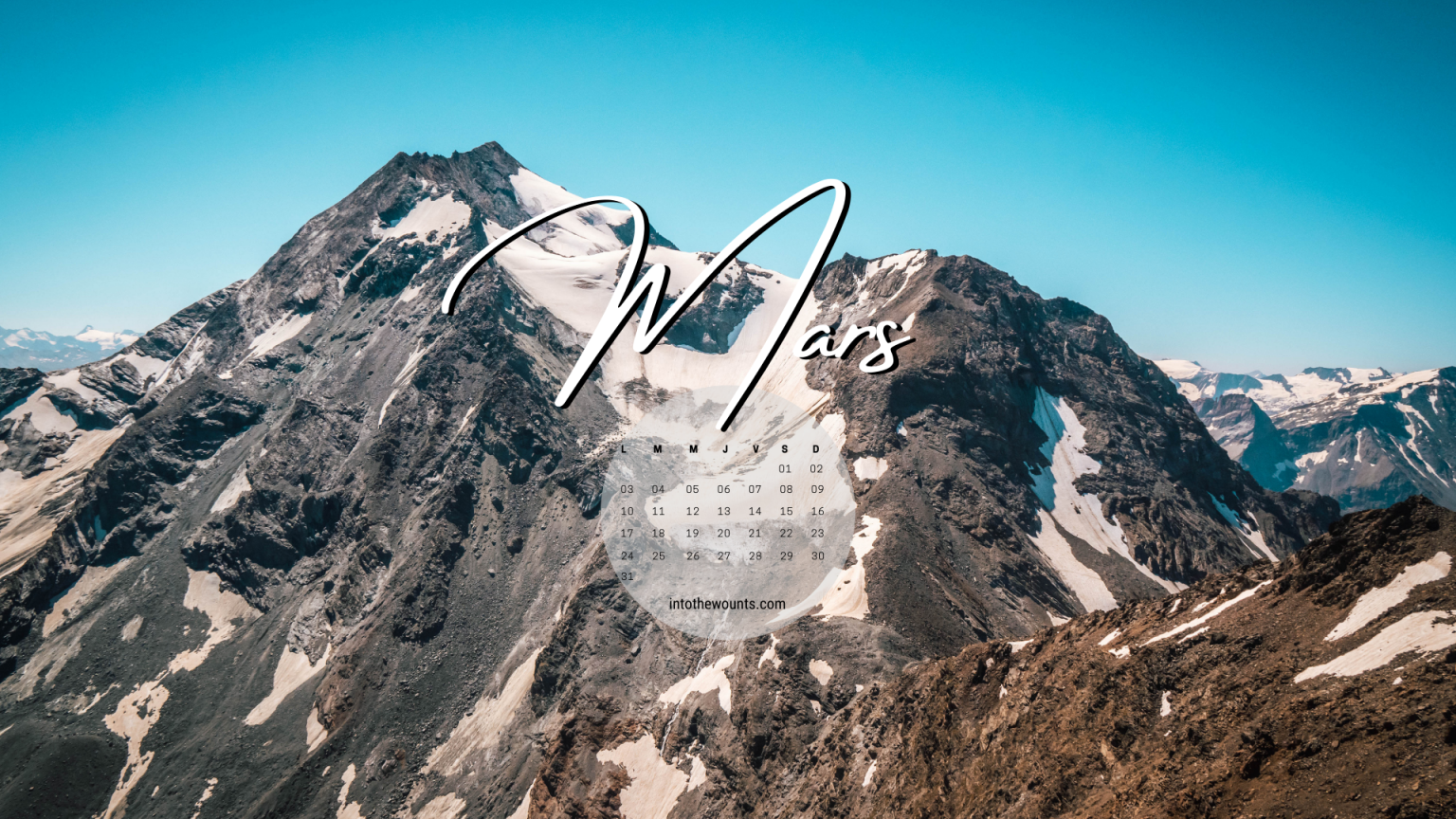 Fonds d'écran mars 2025 - Into The Wounts