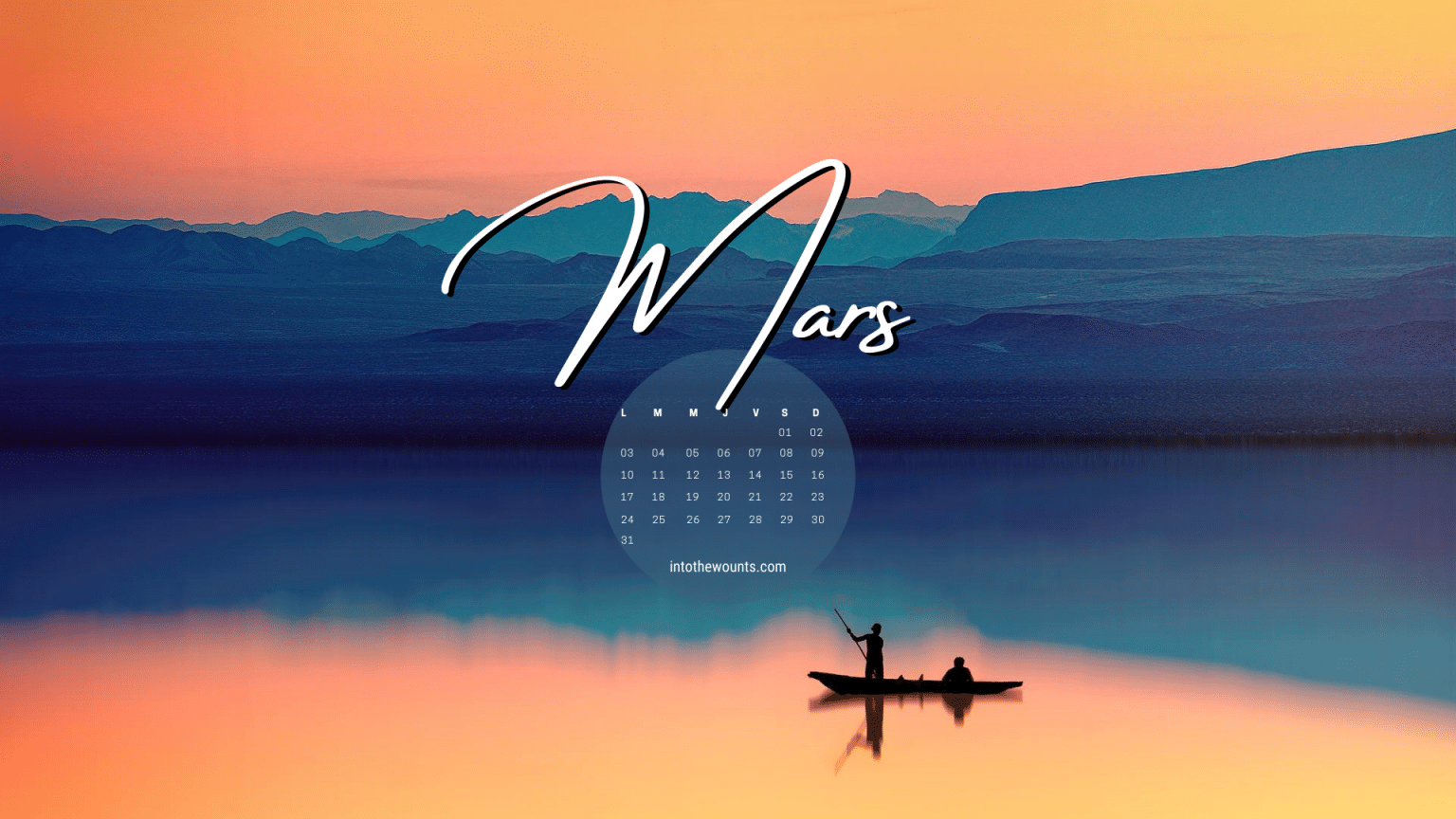 Fonds d'écran mars 2025 - Into The Wounts